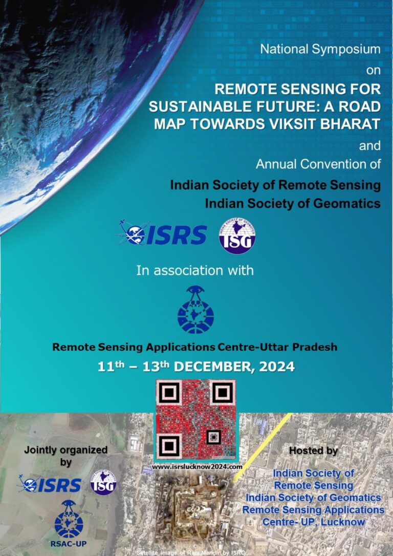 ISG I Indian Society of Geomatics (ISG) – ISG I Indian Society of ...